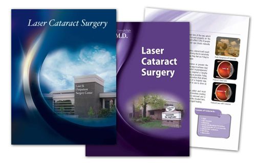 Laser Cataract Surgery Deluxe Custom Brochure - Patient Education Concepts