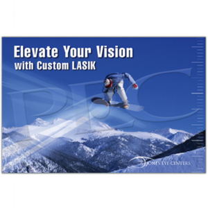 Custom LASIK – Elevate Your Vision Poster - Patient Education Concepts
