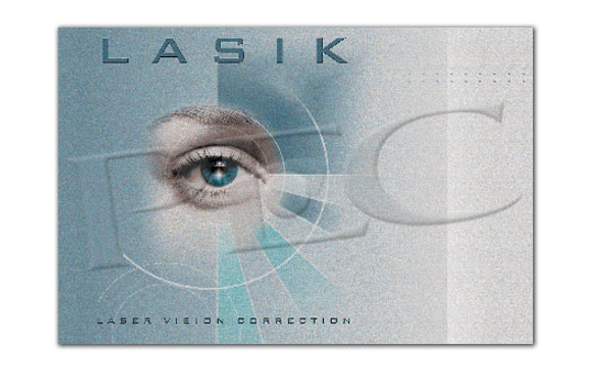 LASIK – Laser Vision Correction Post Card - Patient Education Concepts