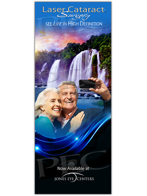 Laser Cataract Surgery – See in High Definition Retractable Banner ...