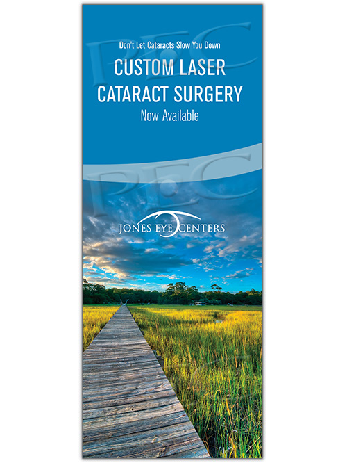 Laser Cataract Surgery – Don’t Slow Down Retractable Banner - Patient ...