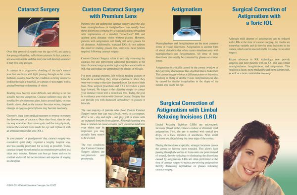 Build-Your-Own-Brochure (BYOB) – Cataract & IOL Options - Patient ...
