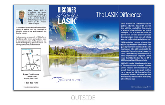 Discover the World of LASIK Brochure (8.5″x14″) - Patient Education ...