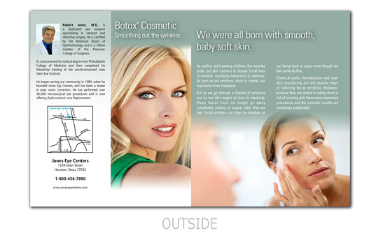 Botox Cosmetic Brochure (8.5″x14″) - Patient Education Concepts