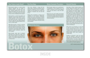 Botox Cosmetic Brochure (8.5″x14″) - Patient Education Concepts