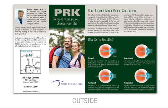 Photo Refractive Keratectomy (PRK) Brochure (8.5″x14″) - Patient ...