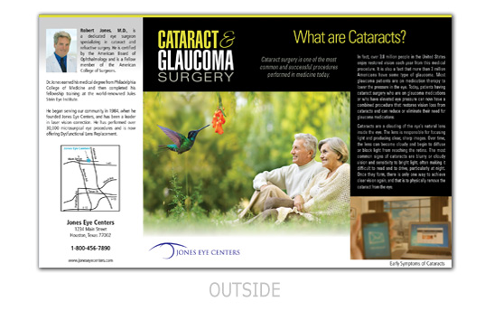 Cataract & Glaucoma Surgery Brochure (8.5″x14″) - Patient Education ...