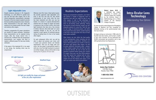 Intra-Ocular Lens Technology Brochure (including LAL) (8.5″x17 ...
