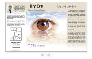 NEW Dry Eye Disease (DED) Brochure (8.5″x14″) - Patient Education Concepts